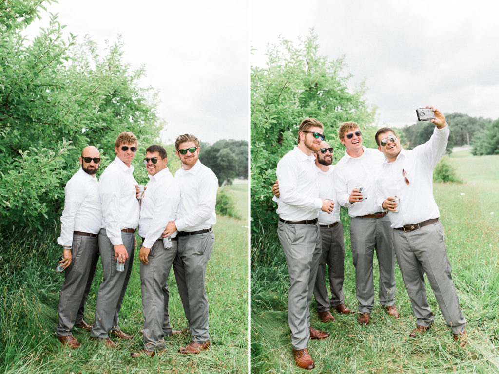 Michigan Relaxed Backyard Wedding | Josh + Megan | Kendra Denault ...