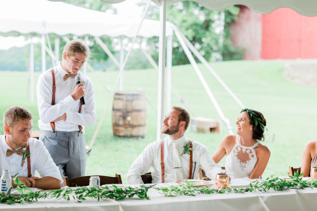 Michigan Relaxed Backyard Wedding | Josh + Megan | Kendra Denault ...