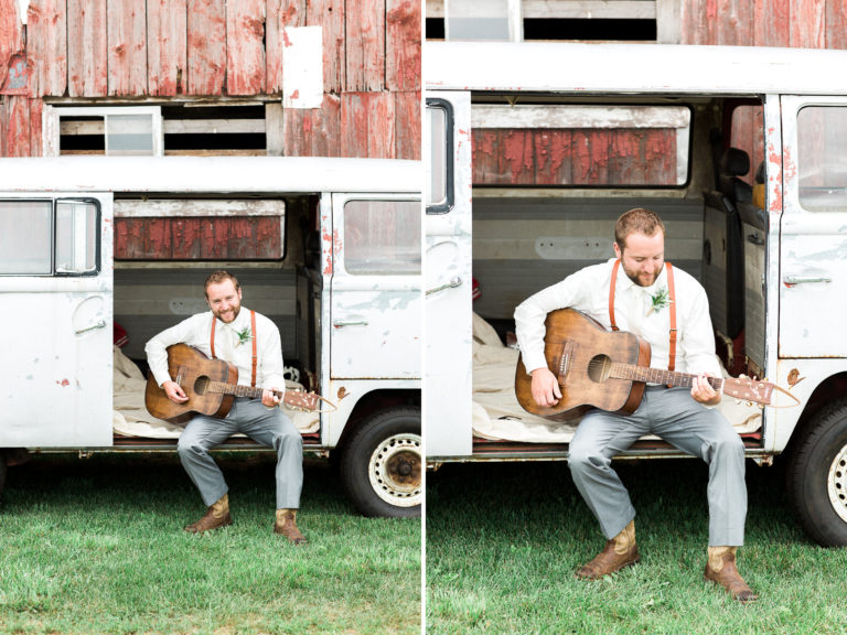 Michigan Relaxed Backyard Wedding | Josh + Megan | Kendra Denault ...