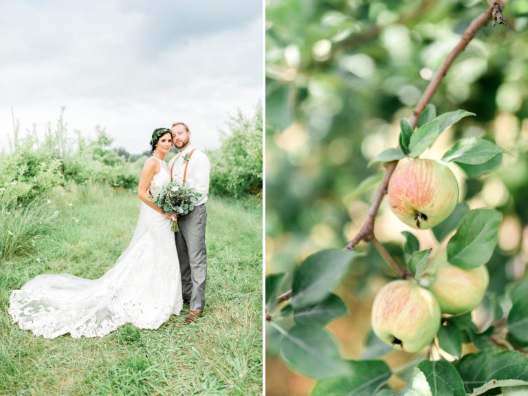 Michigan Relaxed Backyard Wedding | Josh + Megan | Kendra Denault ...