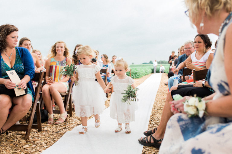 Michigan Relaxed Backyard Wedding | Josh + Megan | Kendra Denault ...