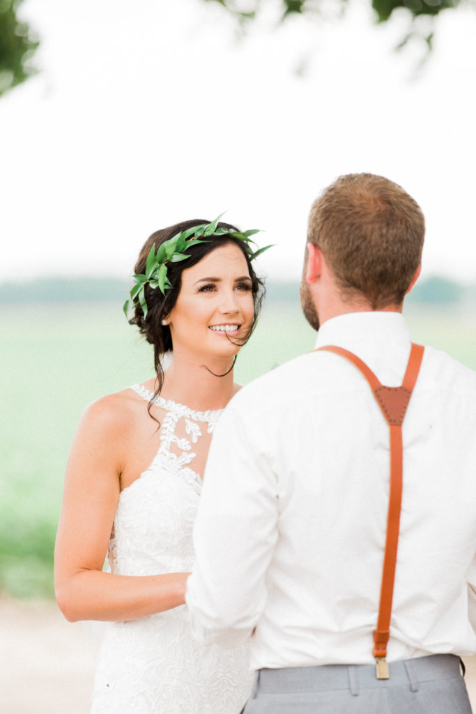 Michigan Relaxed Backyard Wedding | Josh + Megan | Kendra Denault ...