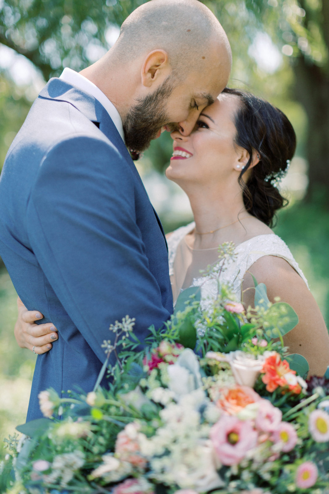 Rustic Wildflower Downtown Wedding | Kendra Denault Photography ...